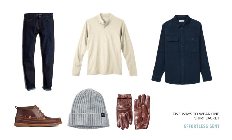 How To Wear a Shirt Jacket: 5 Different Outfit Ideas · Effortless Gent