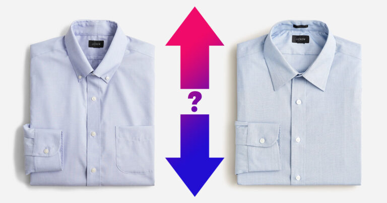 Button Up vs Button Down Shirts: Same-Same or Diff?